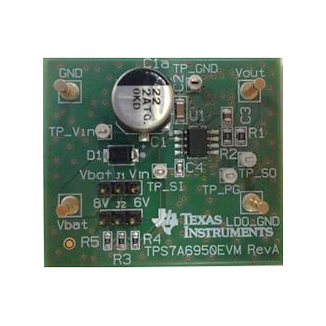TPS7A6950EVM Texas Instruments | Placas de desarrollo, kits, programadores | DigiKey